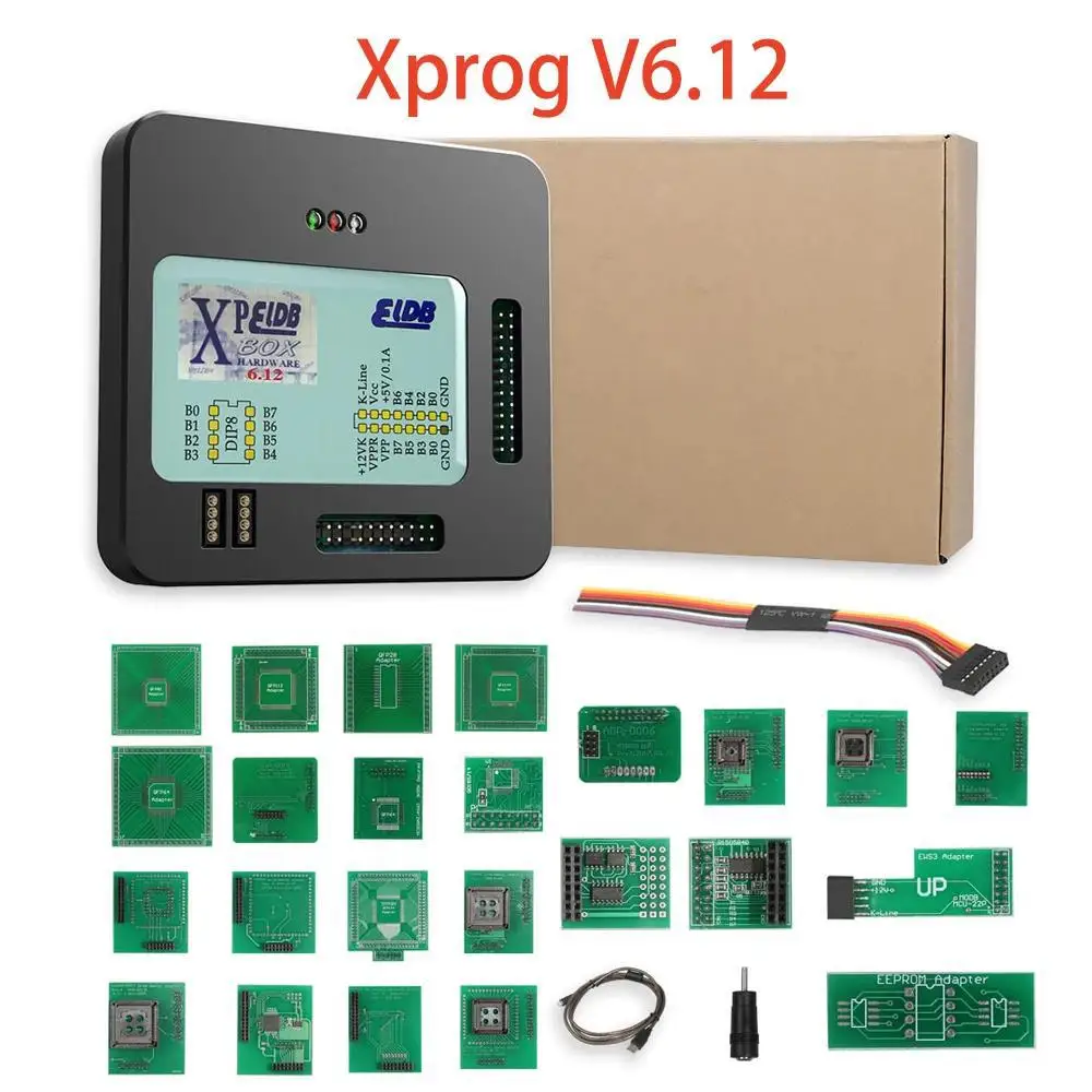 Newest-XPROG-V6-12-X-PROG-Box-Xprog-ECU-Programmer-Tool-With-USB-Dongle ...