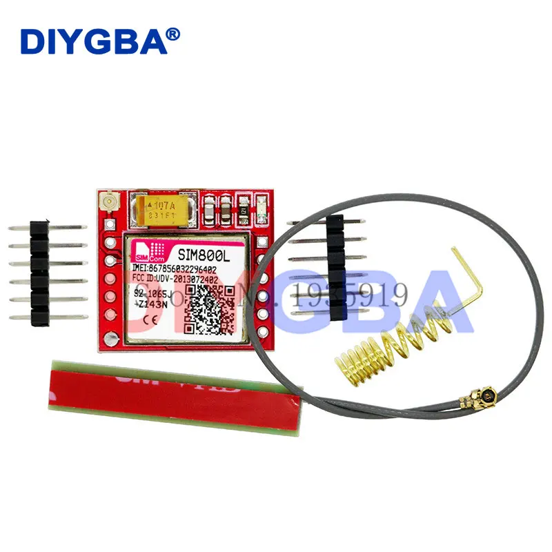 Mini-Smallest-SIM800L-GPRS-GSM-Module-MicroSIM-Card-Core-Wireless-Board ...