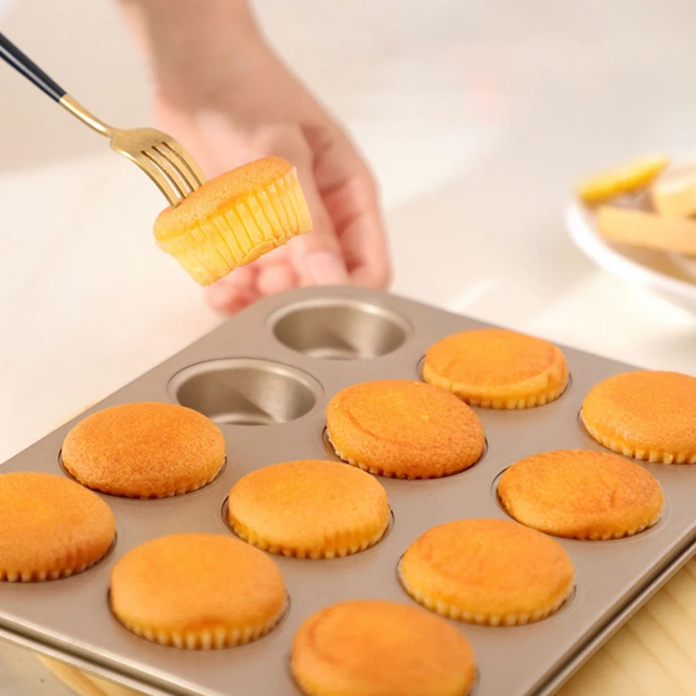 Stainless-Steel-Muffin-Pan-4-9-12-Cup-Cupcake-Pan-for-Baking-Metal ...