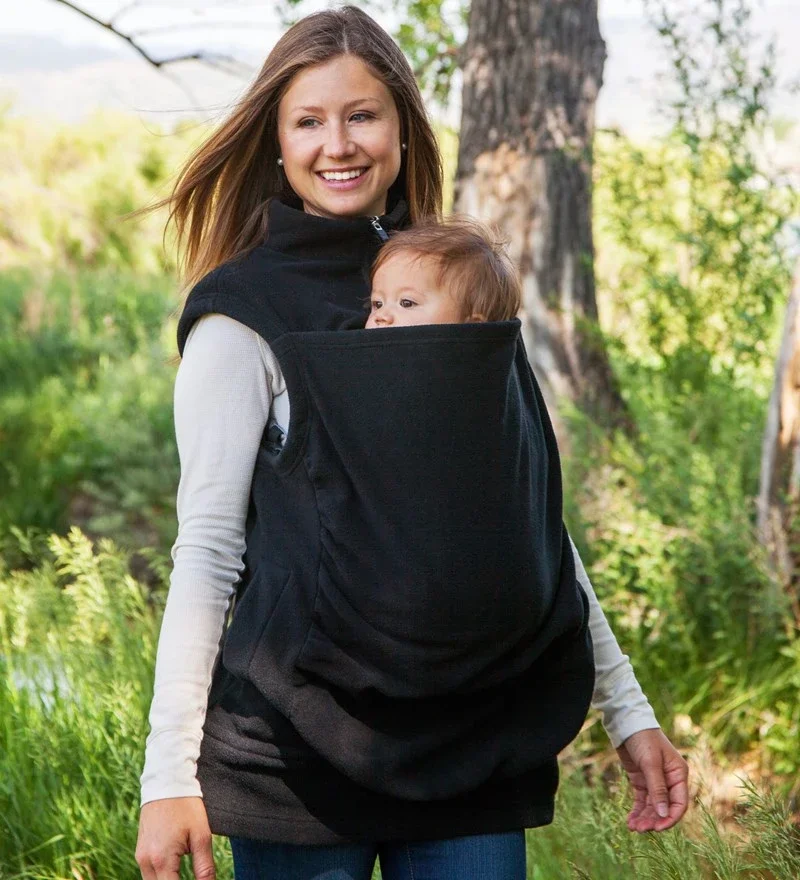 Mother-Baby-Carrier-Jacket-Daddy-Mom-Kangaroo-Sweater-Outerwear-Autumn ...