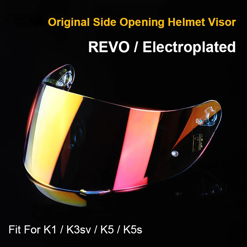 Motorcycle Visor Anti-scratch Wind Shield Helmet Visor Full Face Fit ...
