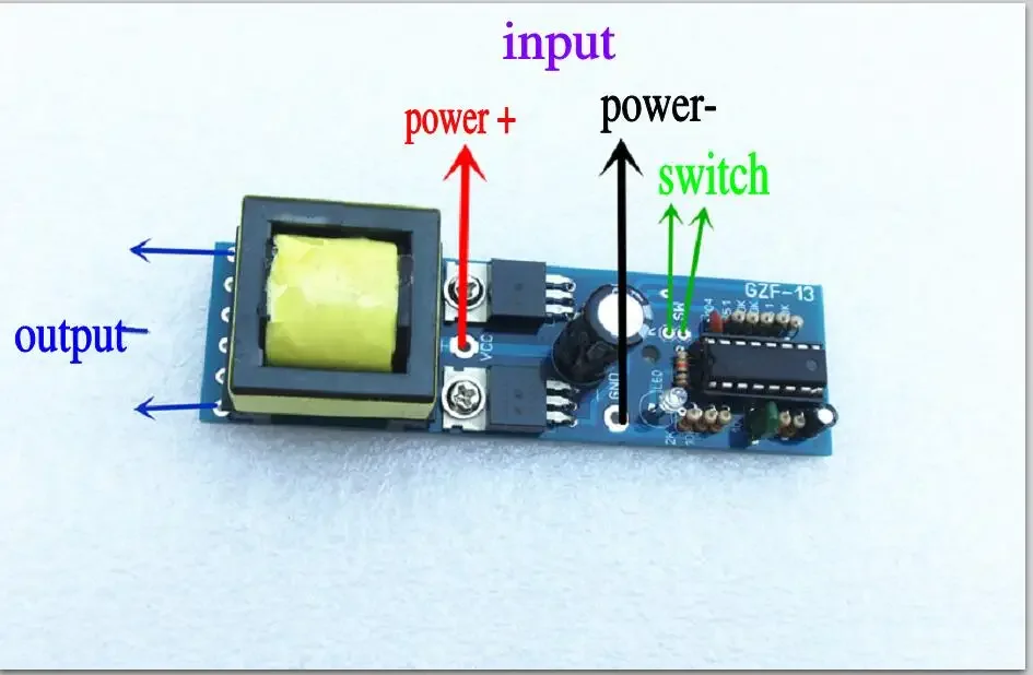 DC-AC-Converter-12V-to-110V-220V-AC-150W-Inverter-Boost-Board ...