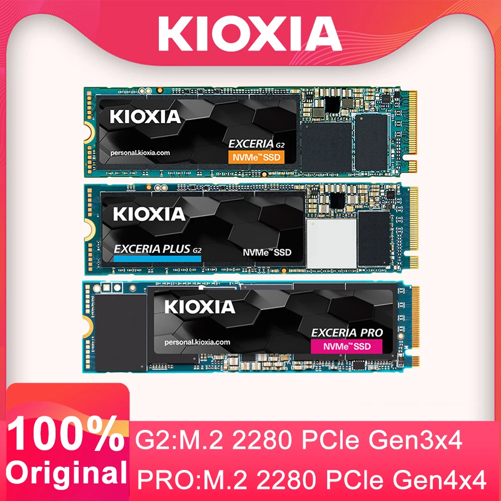 Original Kioxia RC20 RD20 SE10 EXCERIA PLUS G2 PRO SSD Interface Solid State Disk M.2 2280 NVMe ...
