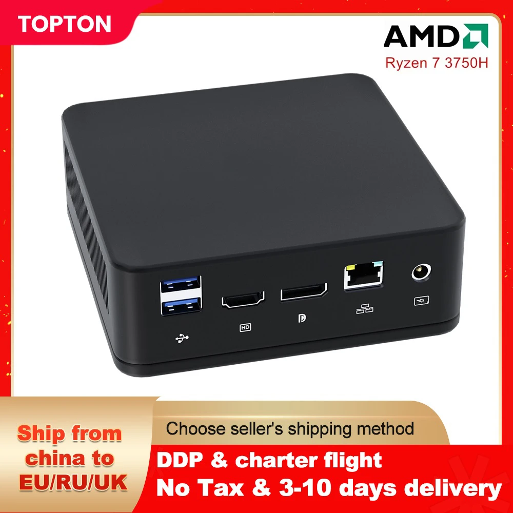 Mini PC Gamer barato, AMD Ryzen7, 3750H, R5, 3550H, Barebone, Windows ...