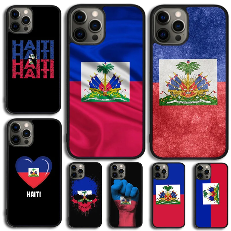 Haiti Haitian Flag Phone Case For Apple 11 Pro Max 6 8 7 Plus SE2020 ...