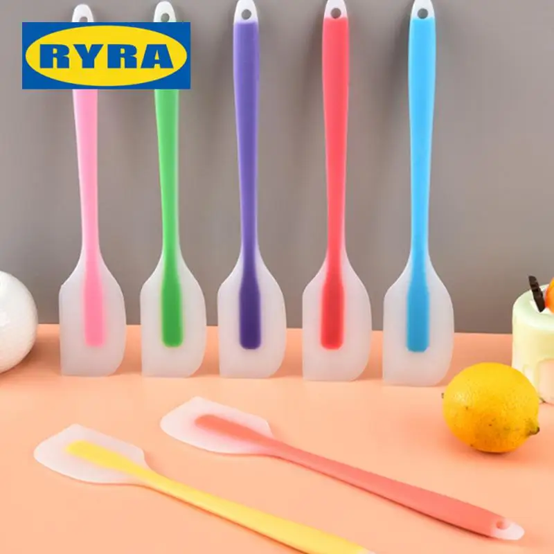 Kitchen-Silicone-Scraper-Heat-Resistant-Translucent-Head-Spatula ...