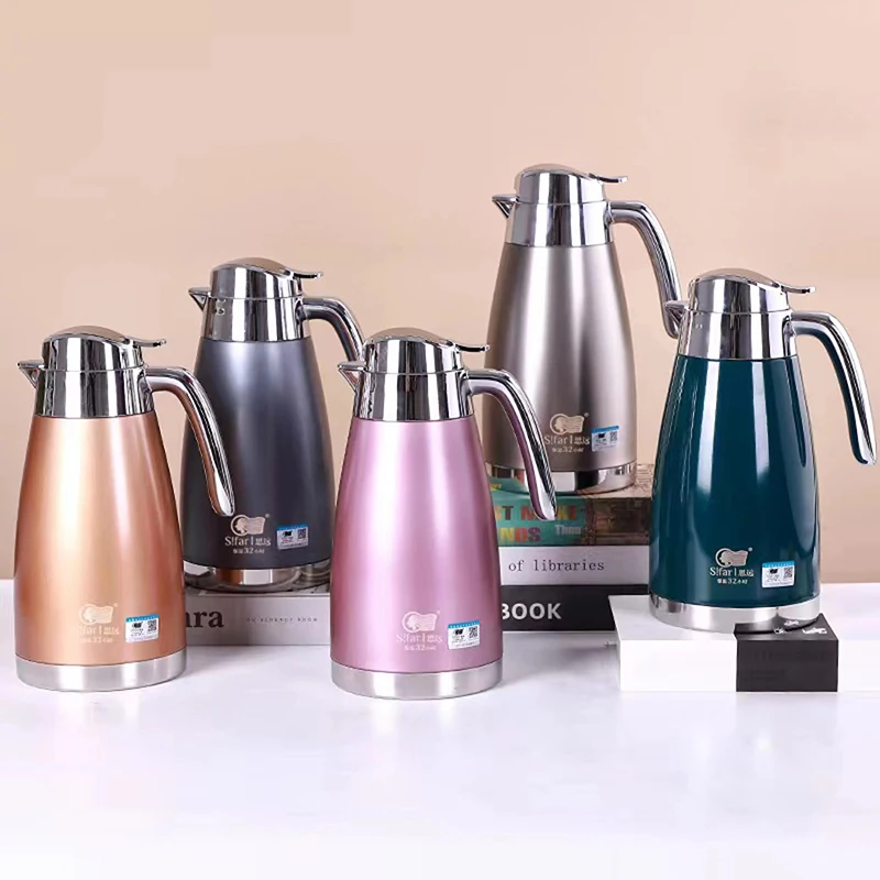 Stainless Steel Small Pots Thermo Hot Water Yerba Mate Flask Vacuum ...