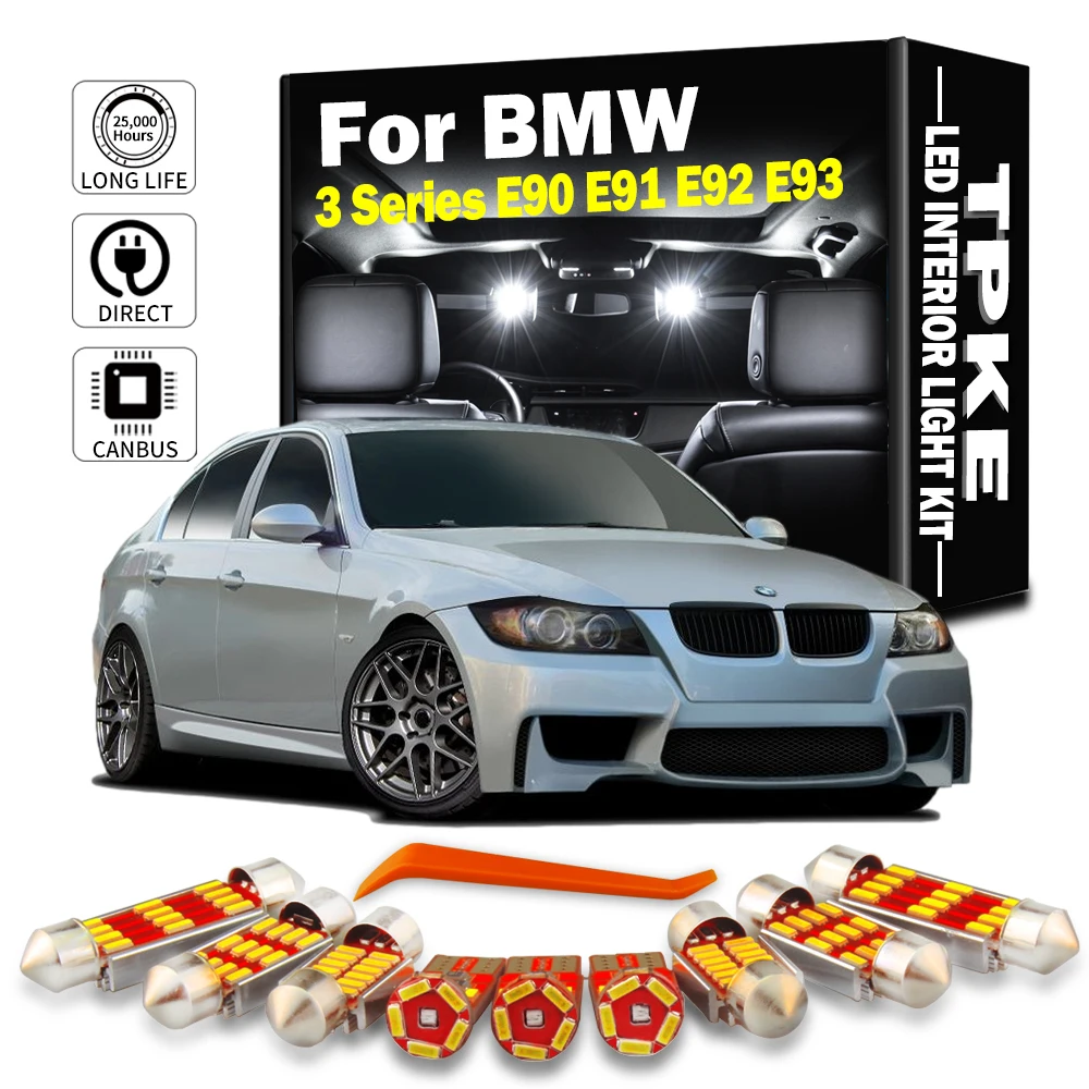 TPKE-For-BMW-3-Series-E90-E91-E92-E93-2005-2011-Vehicle-LED-Interior ...