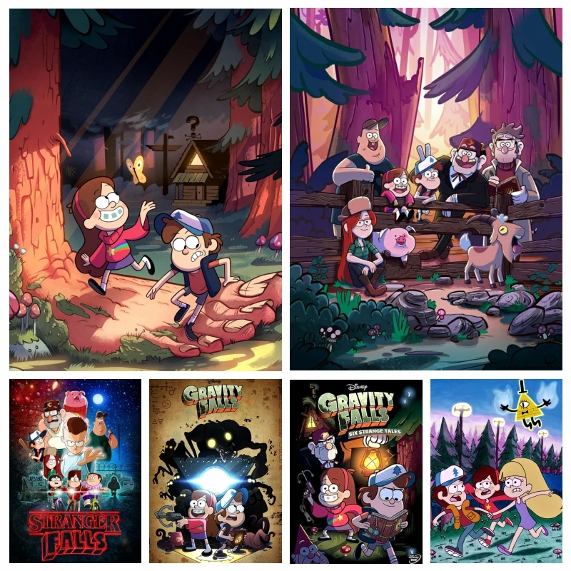 Gravity Falls Wax Figures