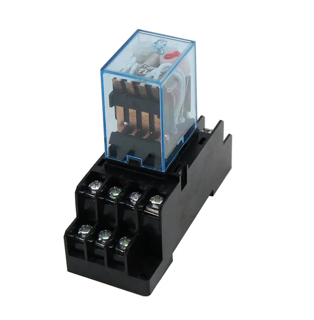 8 Terminal Power Relay 2PCS JQX-13F Electromagnetic Power Relays - AC ...