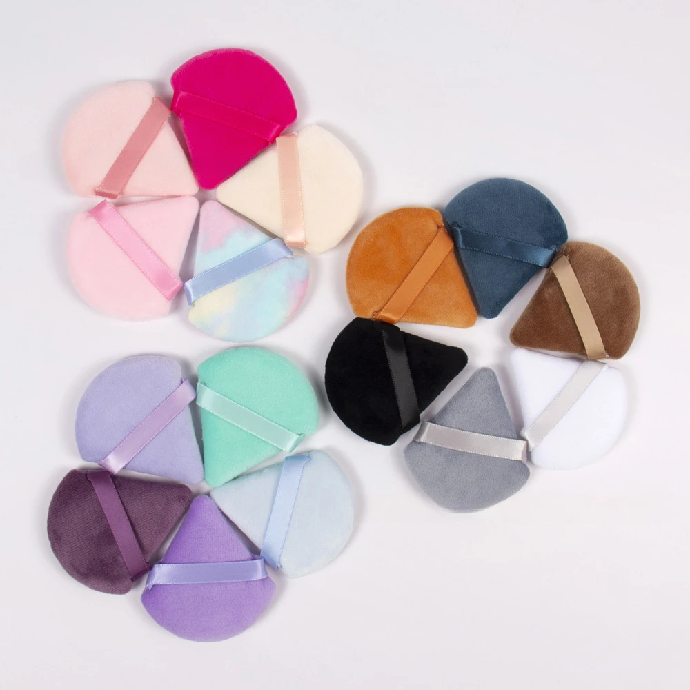 2-6Pcs-Triangle-Powder-Puff-Mini-Face-Makeup-Sponge-Cosmetics-Soft ...