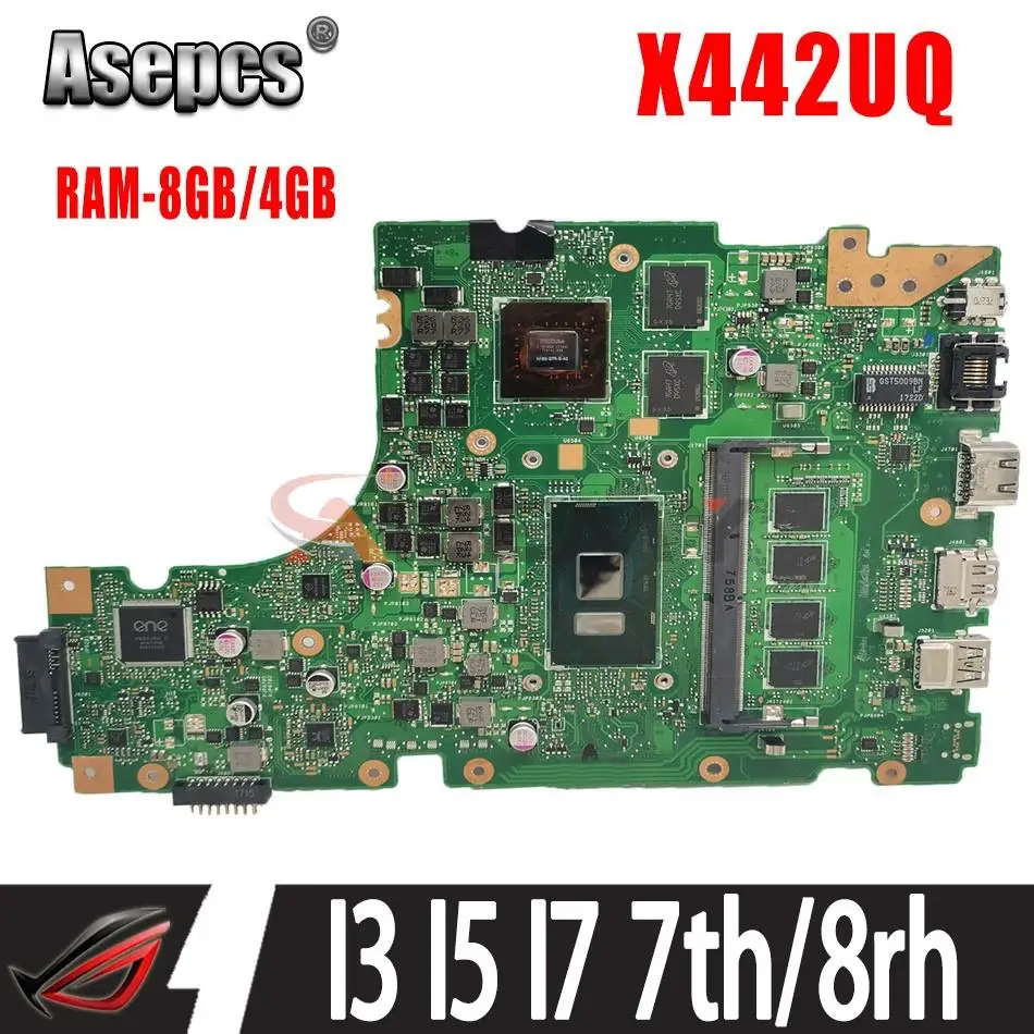 X442uq Mainboard X442u F442u A442u A480u R419u X442un X442uqr X442urr ...