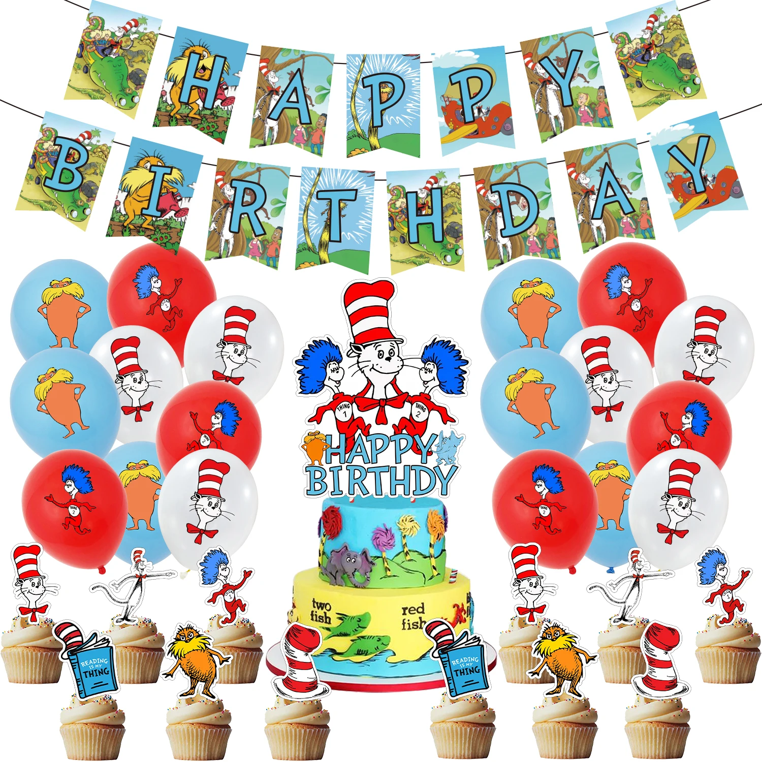 Party Decorations | Banner Balloons | Party Supplies | Shower Decor ...