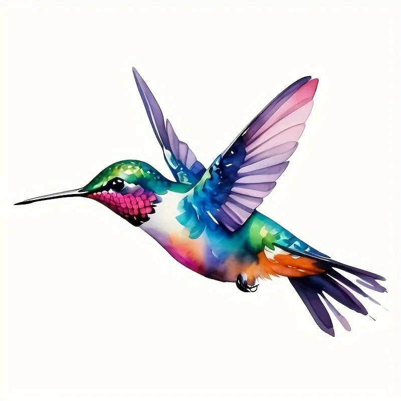 Hummingbird-Art-Car-Stickers-Animal-Auto-Window-Bumper-Decor-Decals-for ...