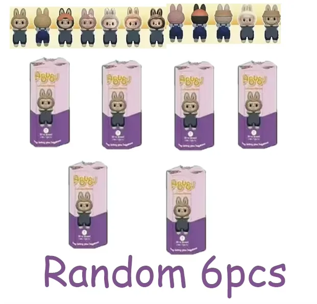 Nueva caja ciega Sonny Angel Labubu, serie Angel, linda figura de anime ...