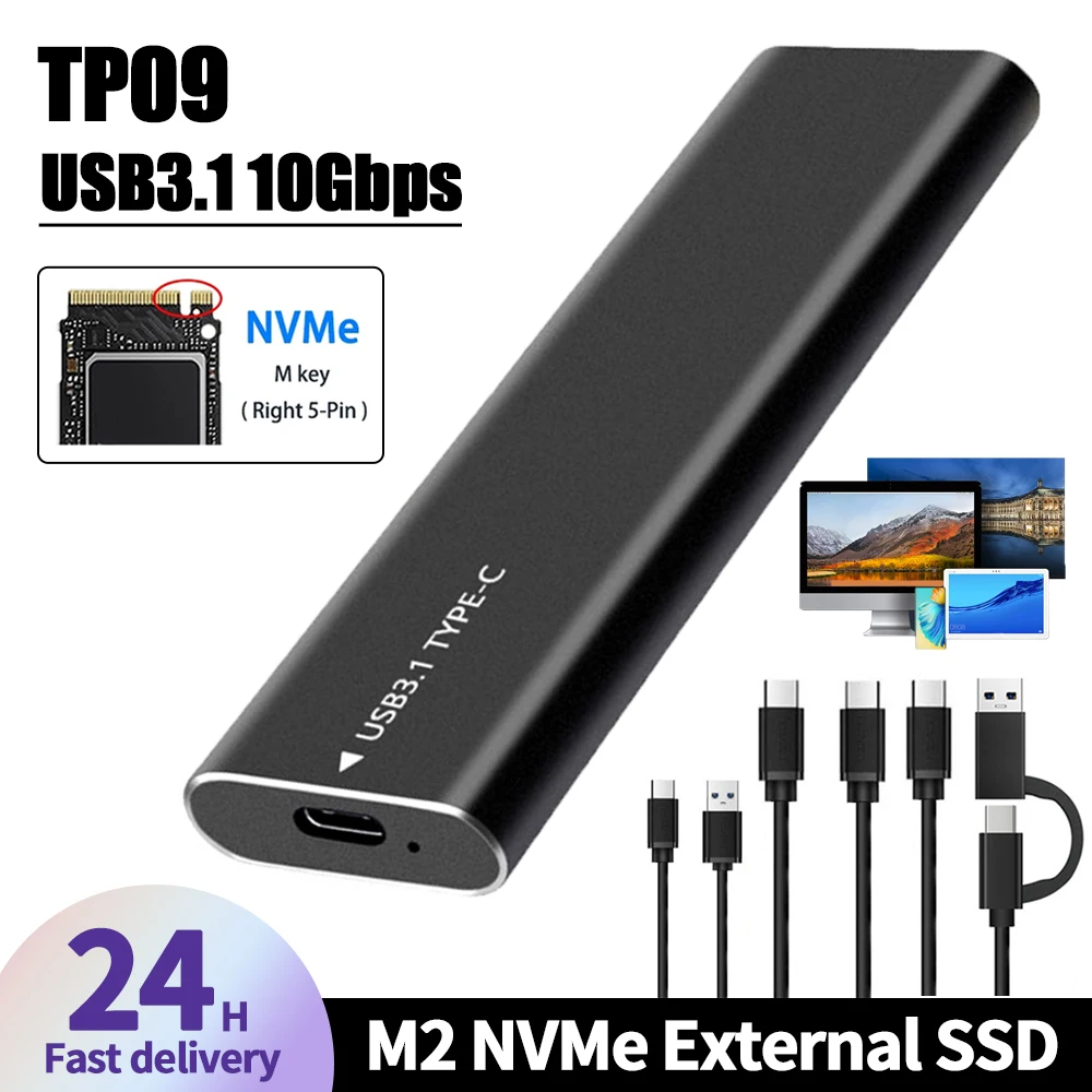 M2-NVMe-External-Solid-State-Disk-Box-10Gbps-USB-3-1-Type-C-Solid-State ...