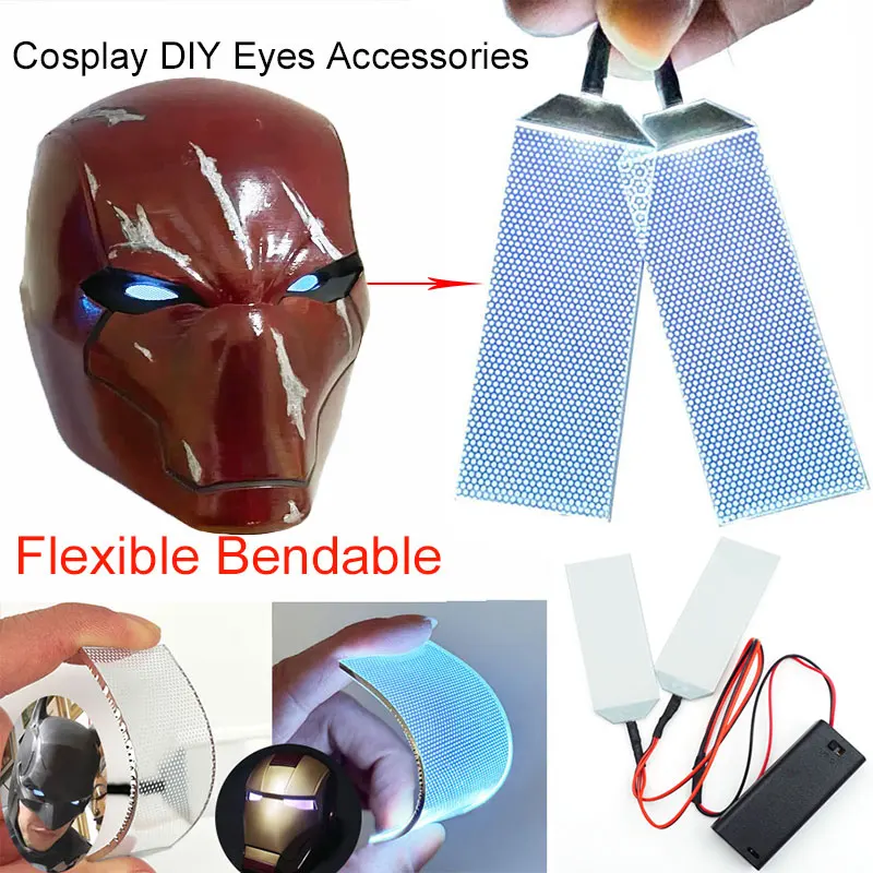 DIY-Crop-able-Flexible-Bendable-Eye-Light-for-Halloween-Iron-Man ...