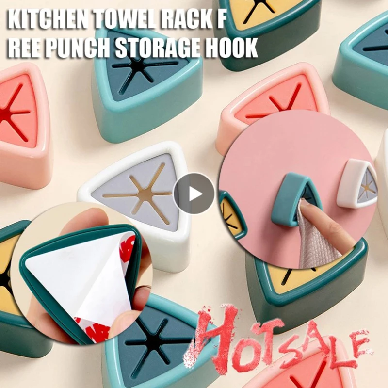 Wall Holder Organizer Kitchen | Washing Cloth Hanger Rack | Dish Towel ...