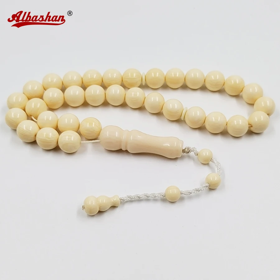 Tasbih Imitation ivorys resin prayer beads Muslim bracelet misbaha ...