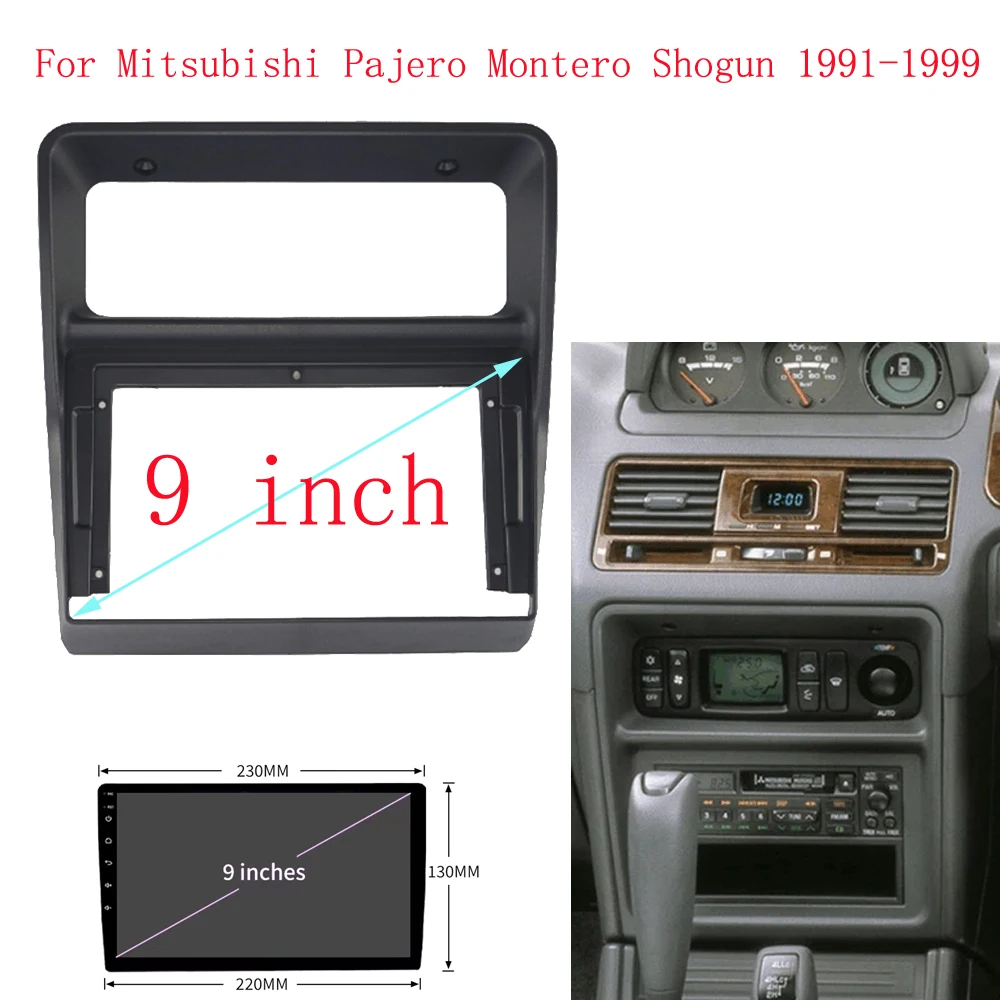 Car-Frame-Fascia-Adapter-Android-Radio-Dash-Fitting-Panel-Kit-For ...