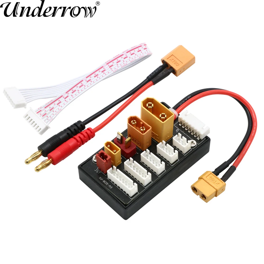 XT30-XT60-XT90-JST-T-Connector-Lipo-Battery-Multi-Charger-2-6S-Parallel ...