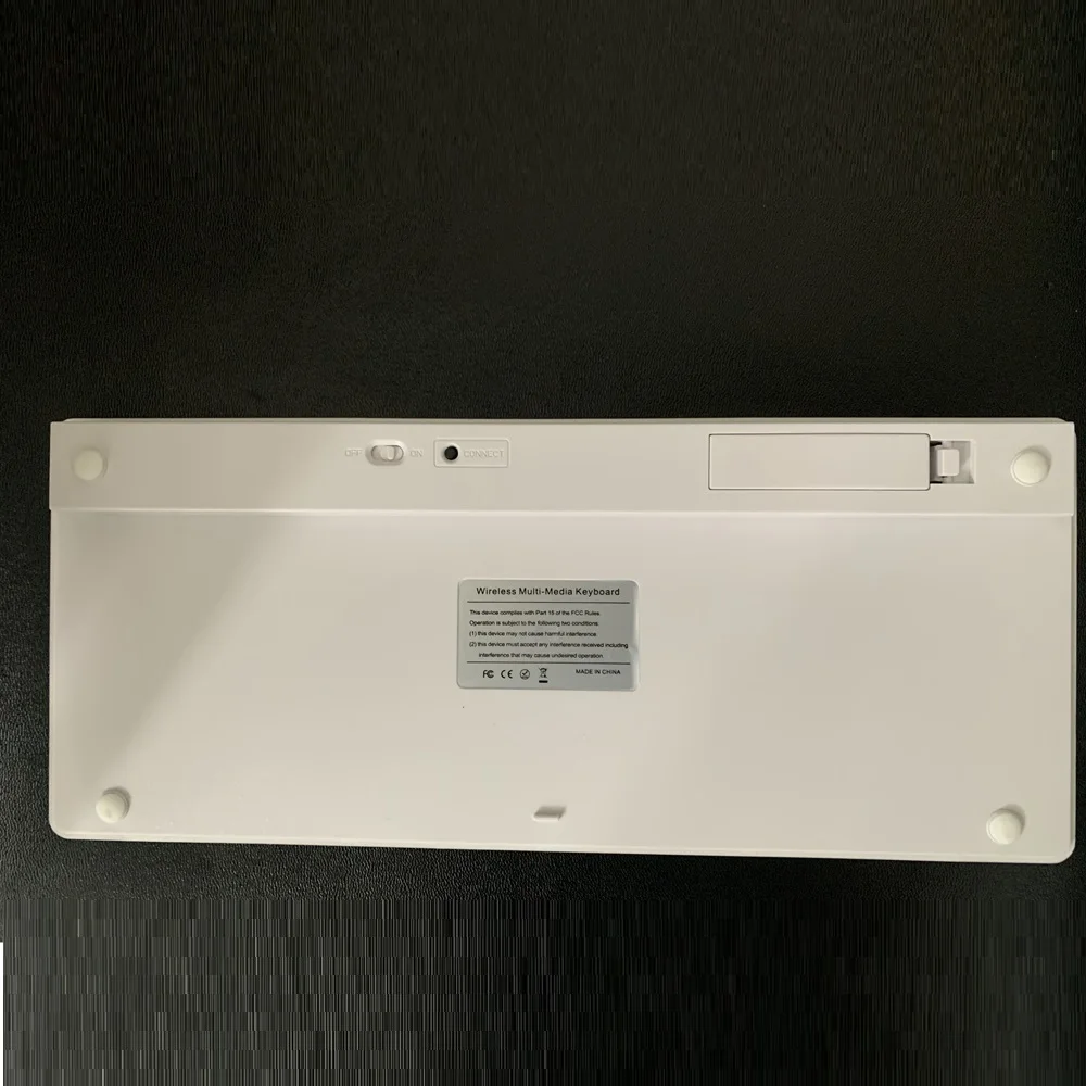 Compact Wireless Bluetooth Keyboard Bk3001 Black Portable Mini Qwerty