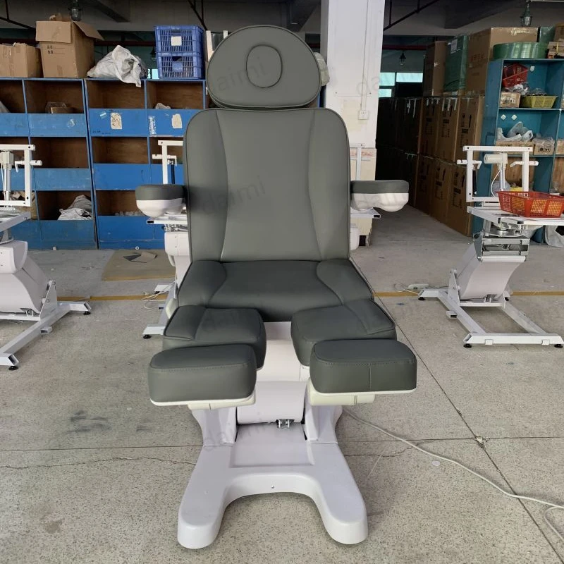 High-quality-facial-bed-massage-table-black-color-with-5-4-motors ...