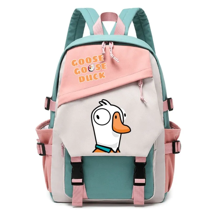 Goose-Goose-Duck-Game-Cosplay-Backpack-Students-School-Bag-Cartoon ...