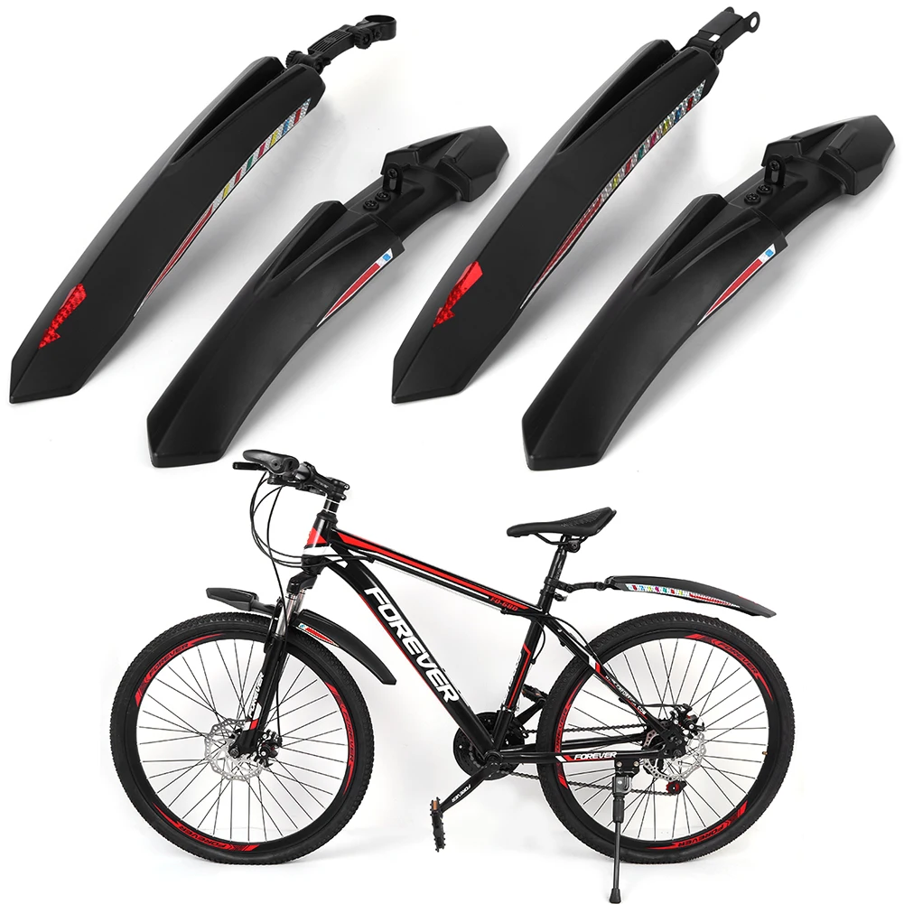 2Pcs-Bike-Fenders-Mudguard-with-Reflective-Sticker-Bicycle-Splash-Guard ...