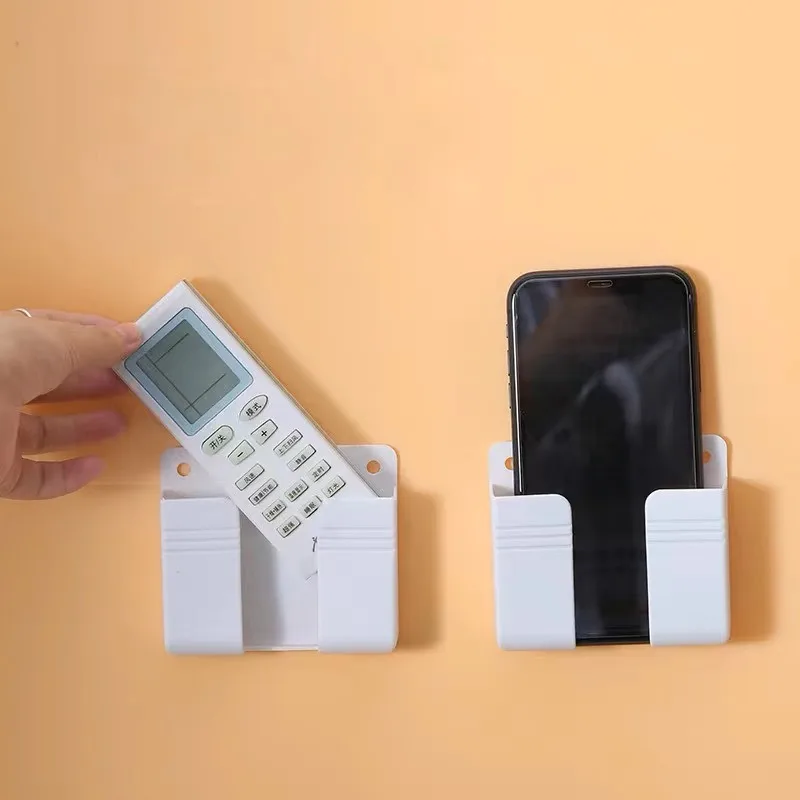 Non-Punching-Phone-Holder-Remote-Control-Storage-Box-Bedroom-Bedside ...