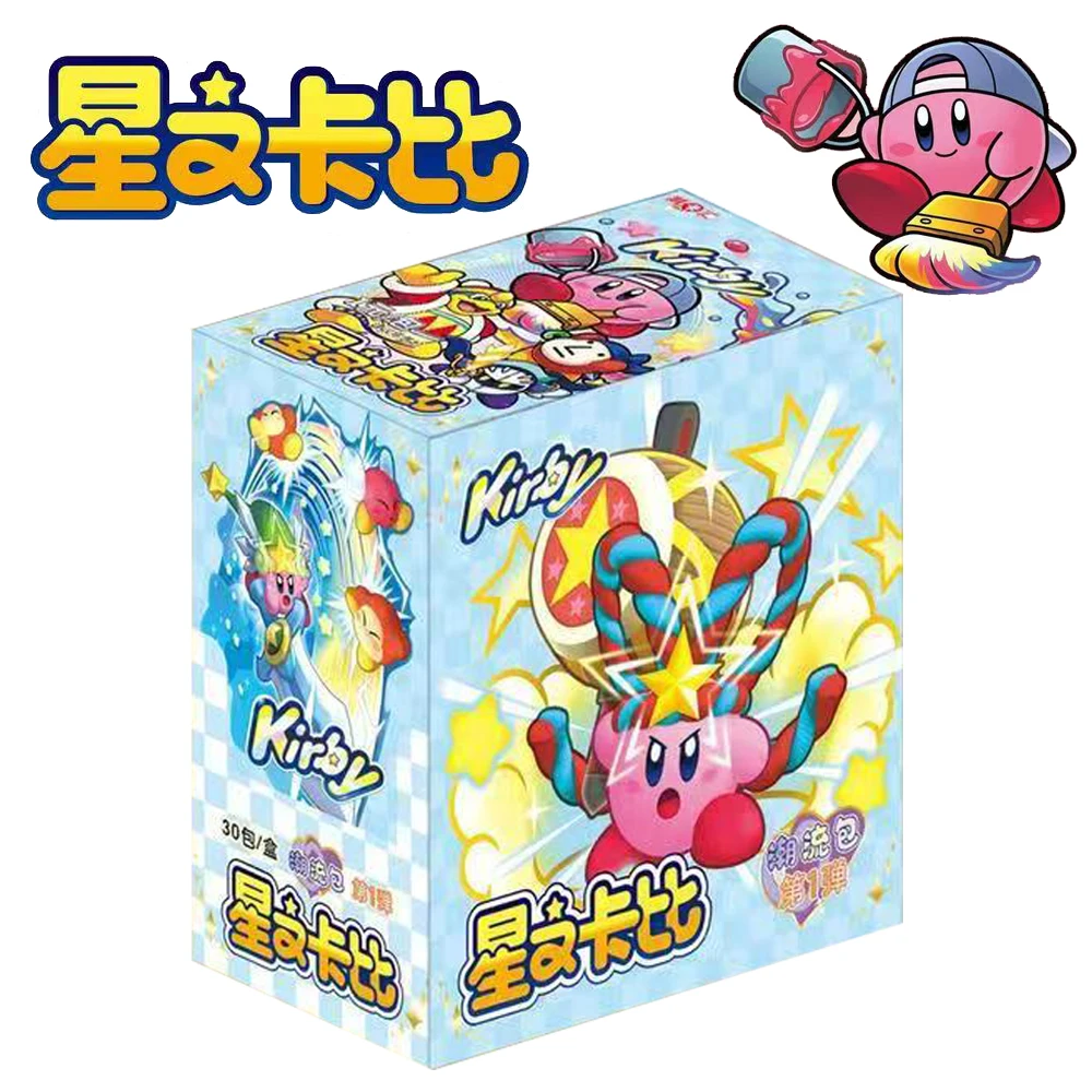 Genuine Kirby Collection Cards Cute Cartoon Characters Anime Game ...