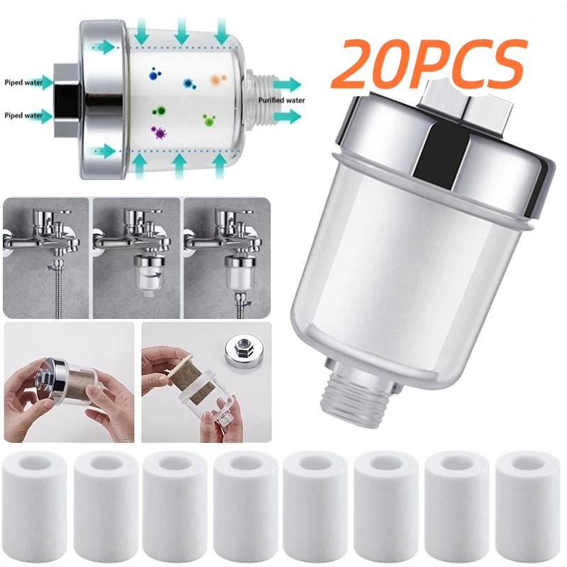 Pout-Shower-Filter-Kit-Kitchen-Bathroom-Shower-Household-Universal ...