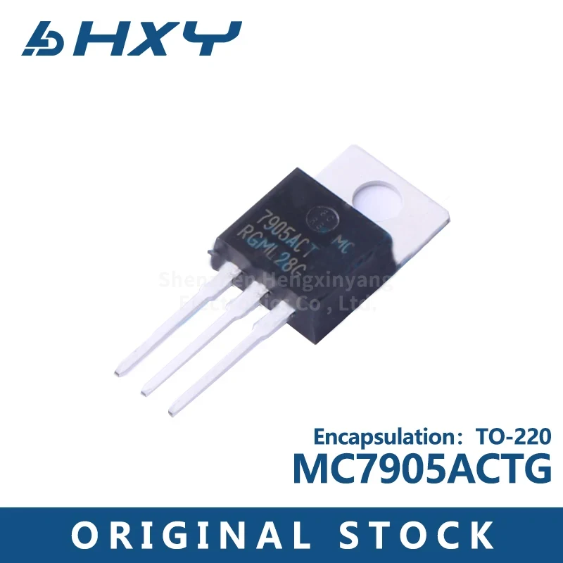 10PCS-MC7905ACTG-package-TO-220-5V-1A-linear-regulator-three-terminal ...