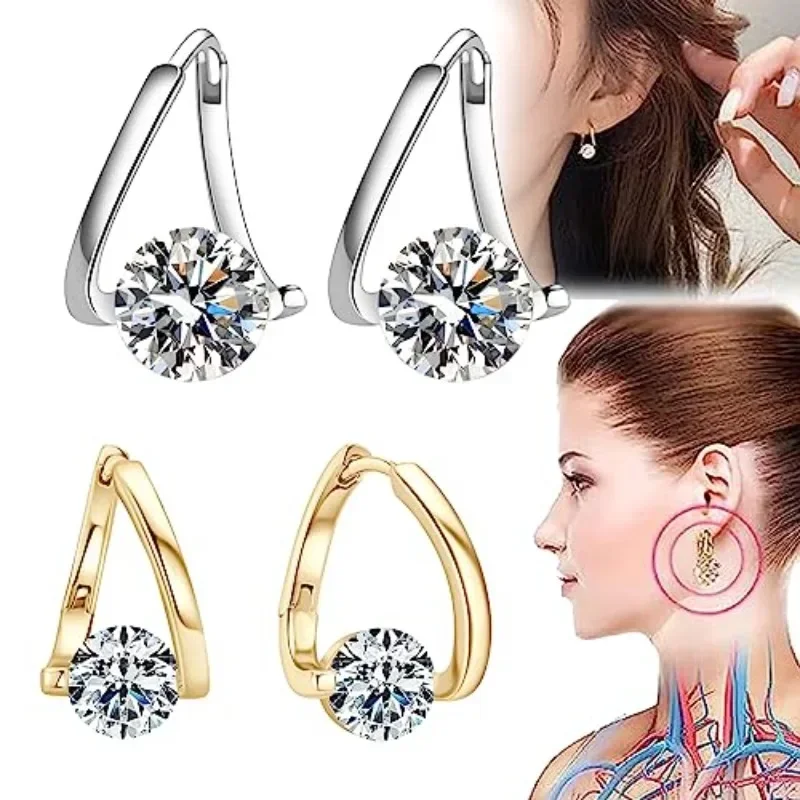 Lymph-Earrings-Lymphvity-Germanium-Ear-Ornament-Magnetherapy-Weight ...