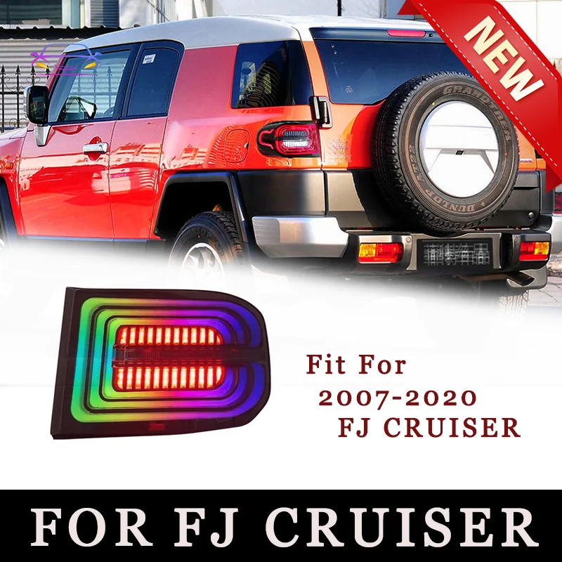 Car-for-2007-2020-Toyota-FJ-Cruiser-modified-RGB-running-light-flow ...