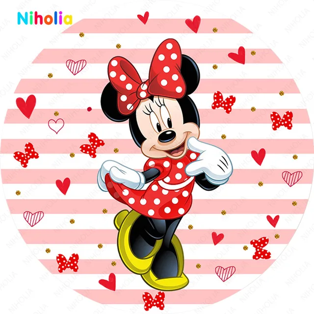 Cara De Minnie Mouse Roja