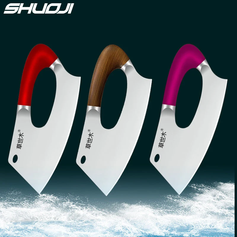 SHUOJI-Germany-Labor-saving-Knife-5Cr15mov-Stainless-Steel-Cleaver ...