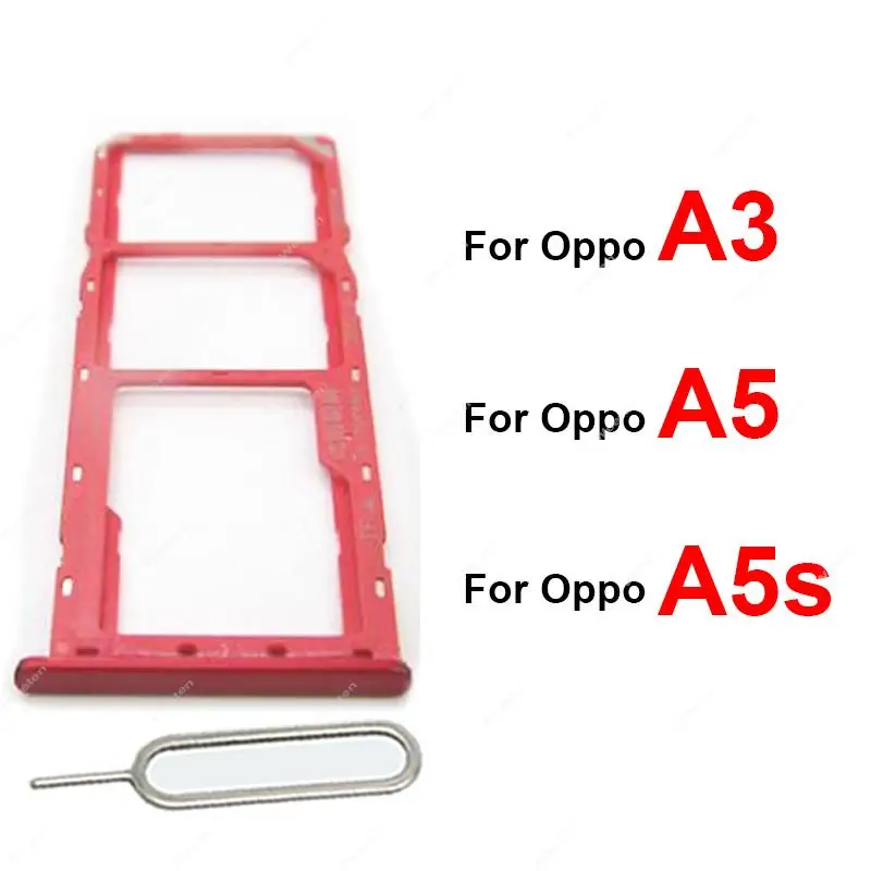For OPPO A3 A5 AX5 (2018) A5 4G (2020) A5s AX5s Card Slot Reader ...