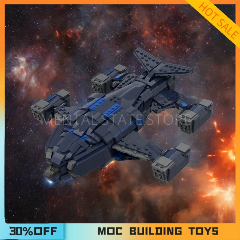 1190PCS-Star-Plan-Customized-MOC-Crusader-Starfighter-Building-Blocks ...