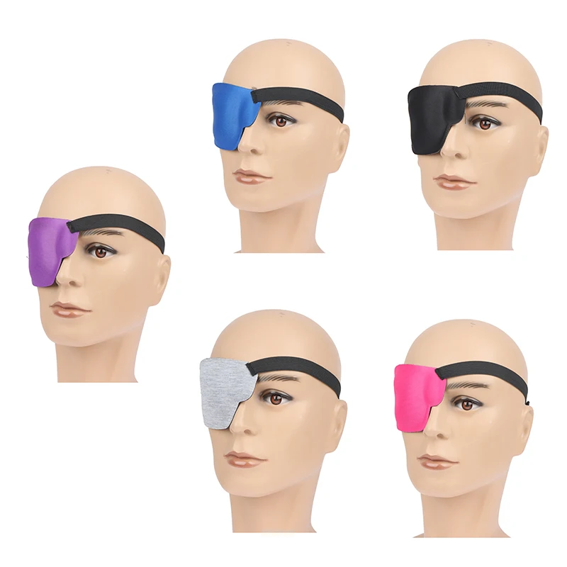 Gauche - Patch oculaire unique unisexe lavable et réglable, Masque pour ...