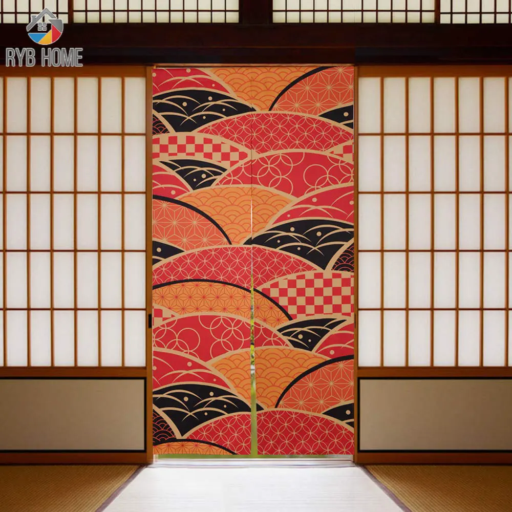 Noren Japanese Doorway Curtain | Japanese Noren Curtain Window - 18 ...
