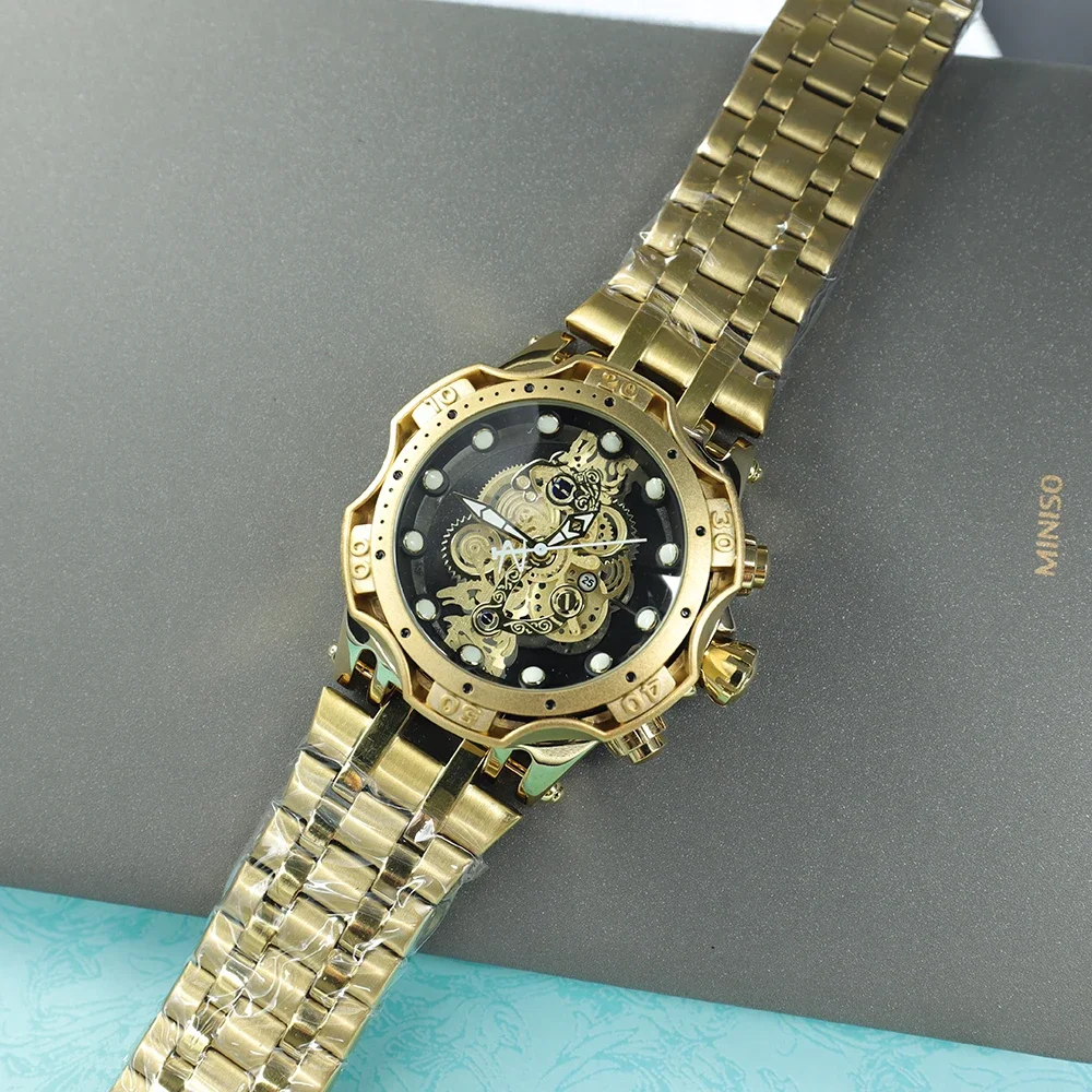 Big-Dial-Gold-Undefeated-18K-Luxury-Original-Mens-Watches-Invincible ...