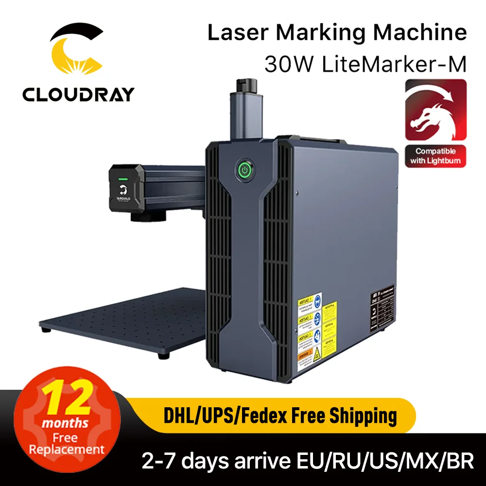Cloudray-30W-Raycus-Fiber-Laser-Marking-Machine-For-Cutting-Jewelry ...