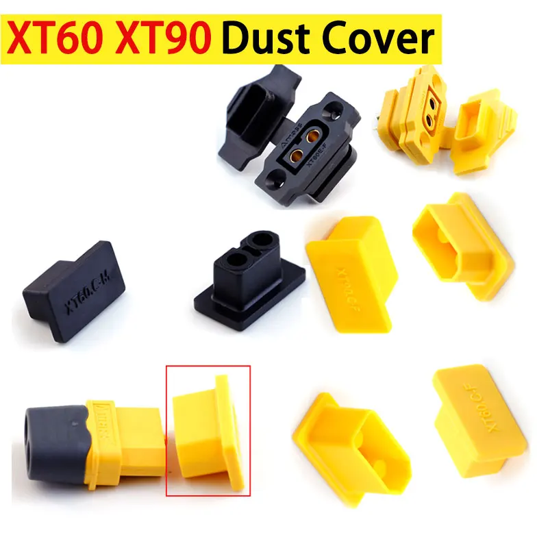 Waterproof XT90 XT60 Series Aircraft Model Plug Dust Cap Universal Dust ...