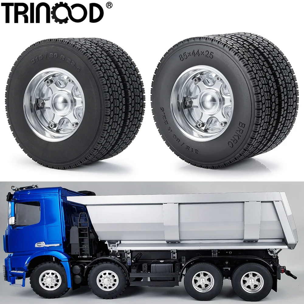 TRINOOD-juego-de-neum-ticos-de-rueda-Tamiya-buje-de-rueda-trasera-de ...