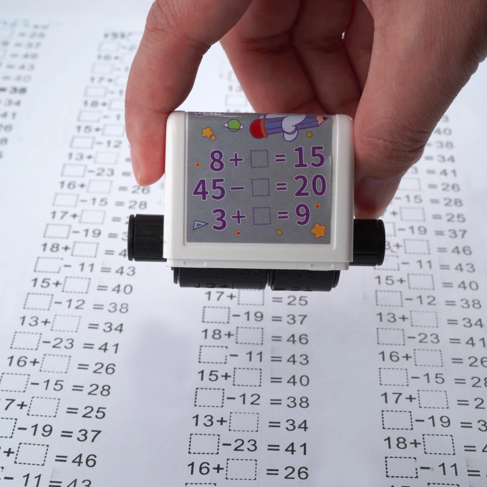 Math-Roller-Stamp-Addition-And-Subtraction-Question-Stamp-Within-100 ...