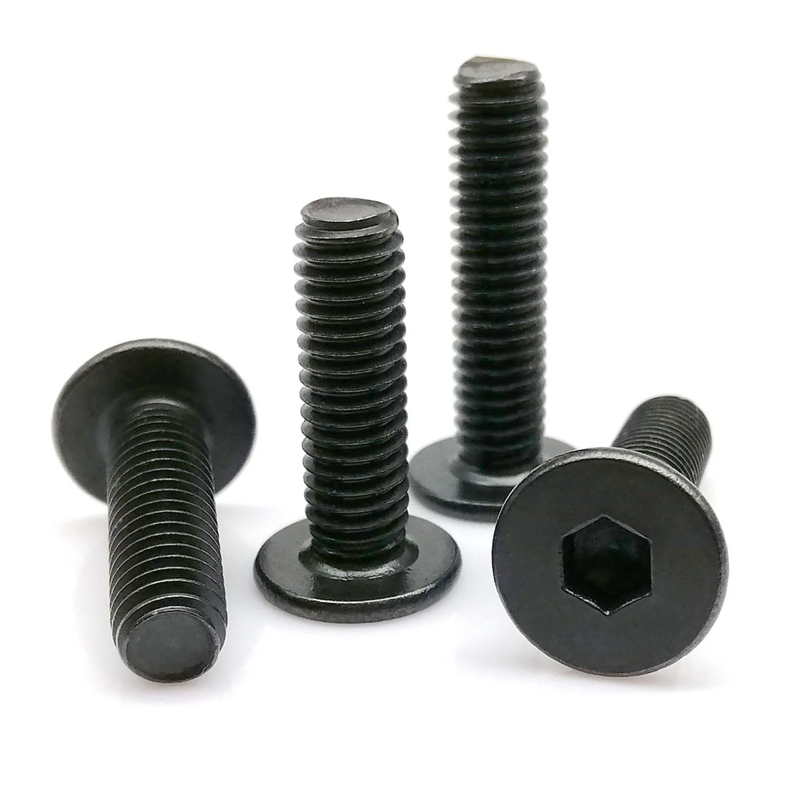M4 304 Stainless Steel Hex Socket Head Screw Bolt | M4 Screws Flat Head ...