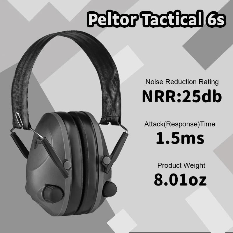 3M-Peltor-Tactical-6S-Slim-Line-Electronic-Headset-with-Audio-Input ...