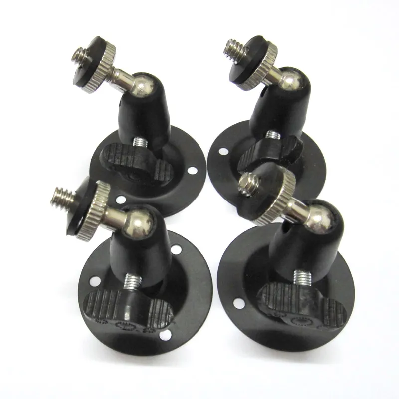 4X CCTV Camera Bracket Holder Stand Support Metal Pucker wall Mount for ...