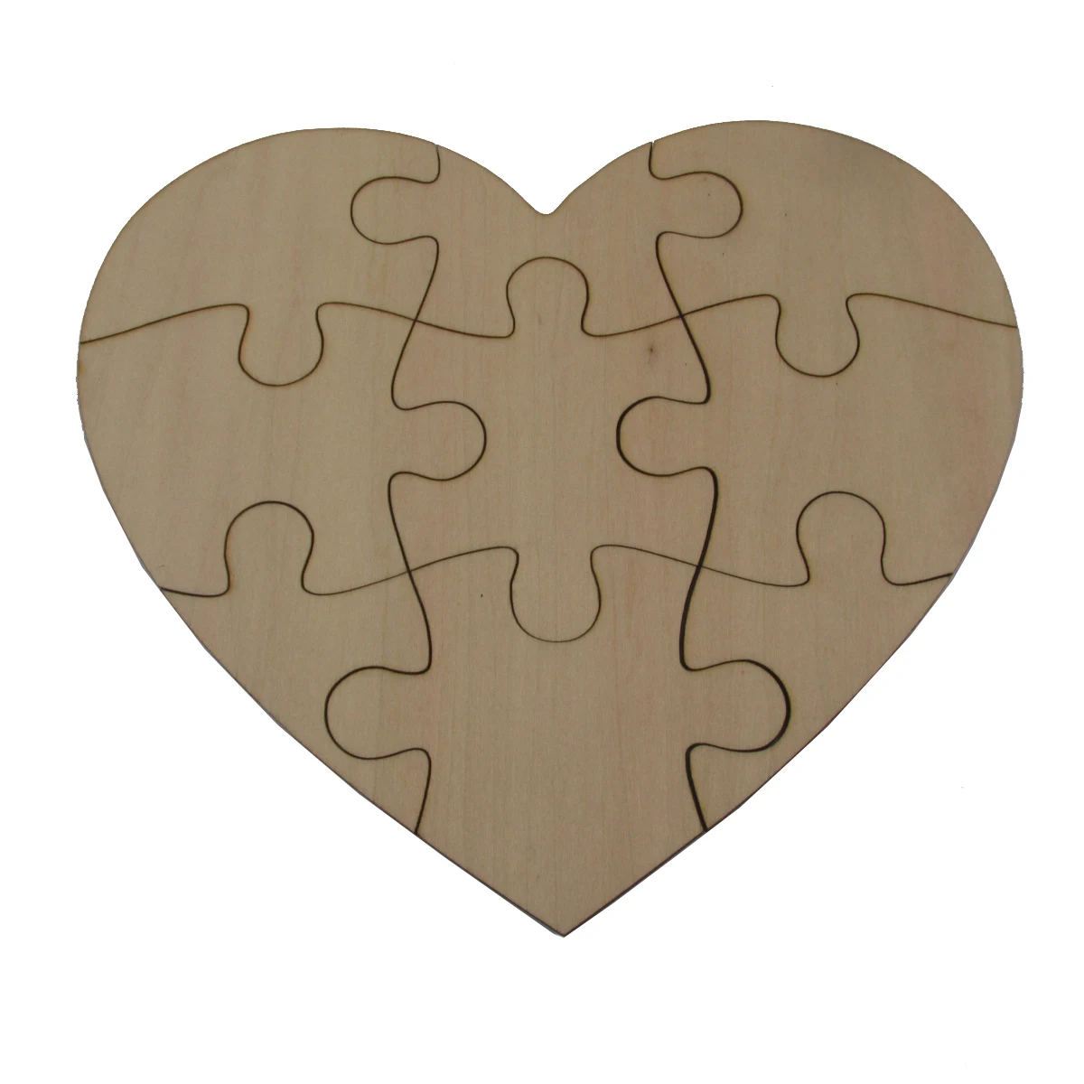 Unfinished Heart Puzzle